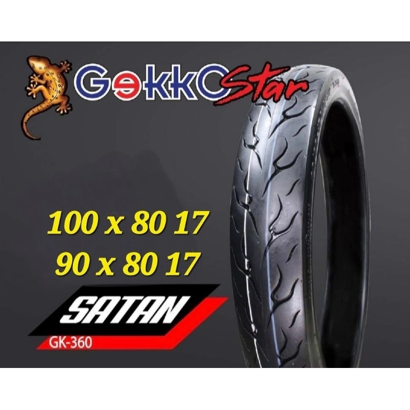 IRC GEKKO STAR MOTORCYCLE TIRE - SATAN DUO COMPOUND | Shopee Philippines
