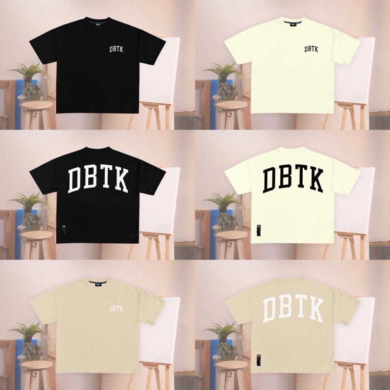 DBTK Micro Merge Tee | Black, Cream, Light Oat | New Box Fit | Maico ...