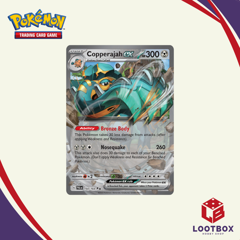Pokemon Card Game: Copperajah ex (Double Rare) - Paldea Evolved ...