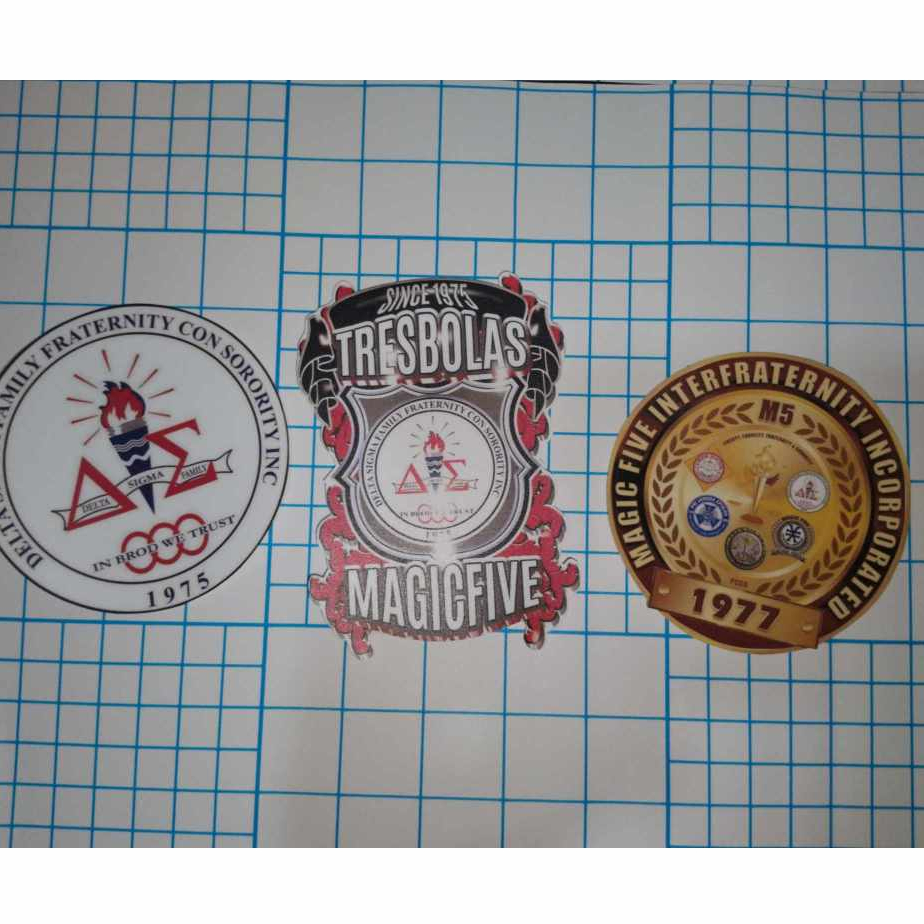 SET OF 3 M5 STICKER MAGIC FIVE FRATERNITY STICKER WATERPROOF AND ...