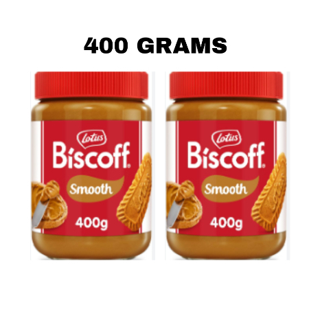 2 JARS LOTUS BISCOFF SMOOTH 400G IMPORTED SPREAD | Shopee Philippines