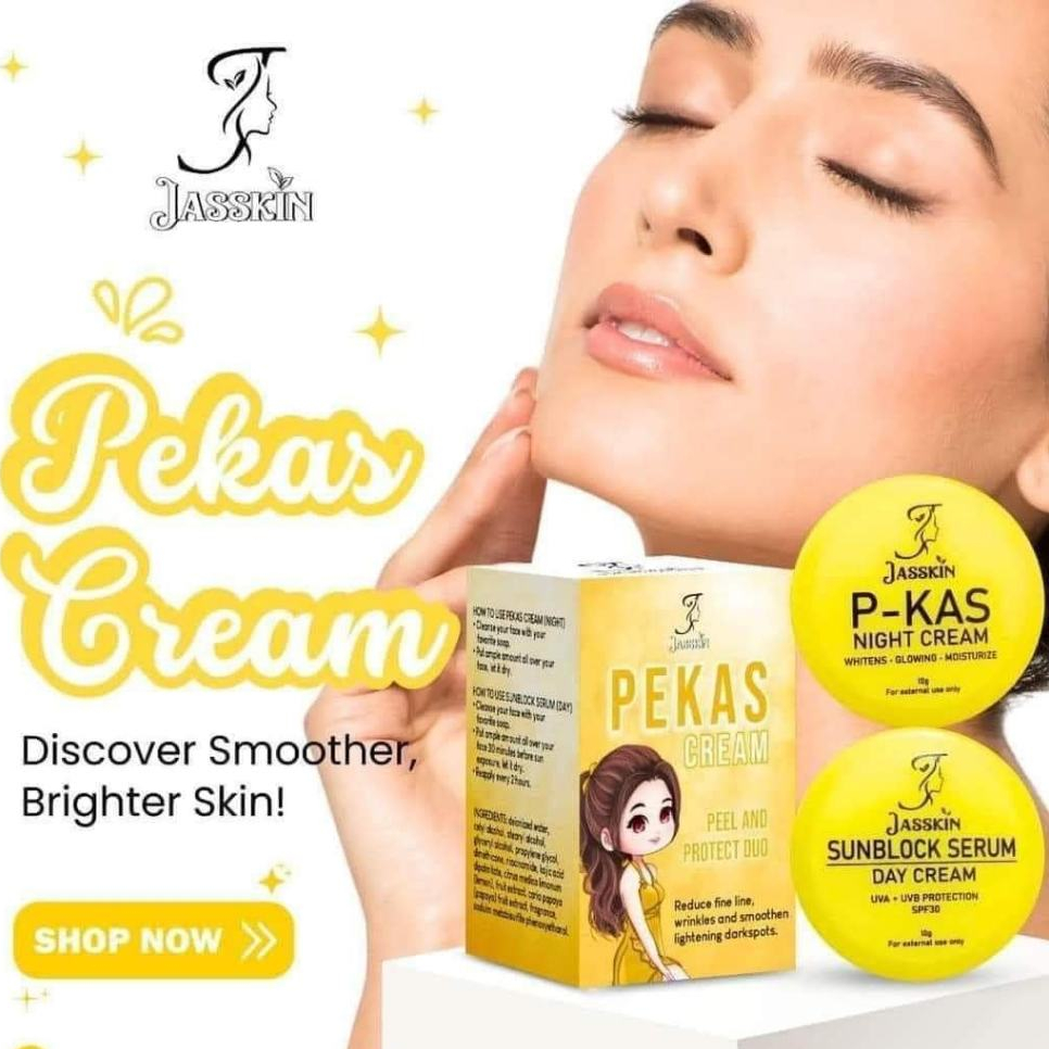 Jasskin Pekas Cream Remover Duo Set | Shopee Philippines