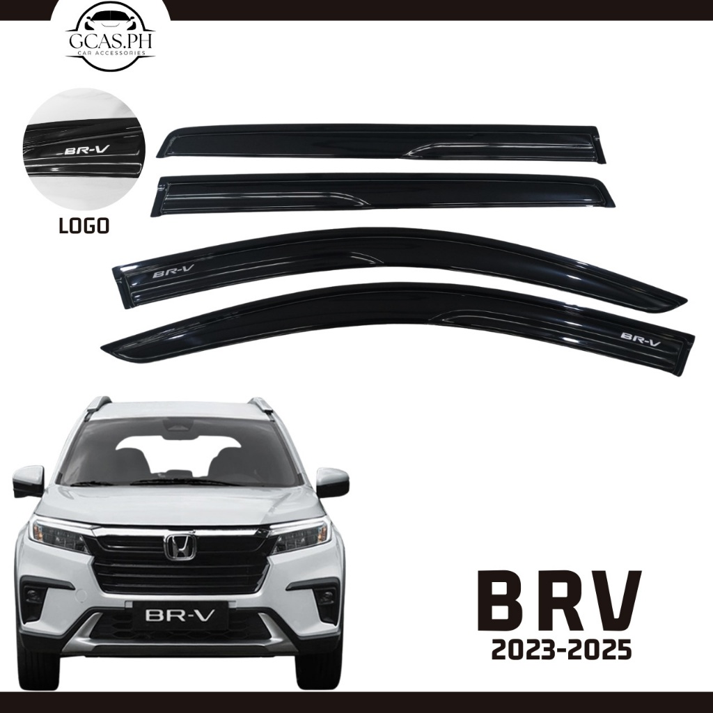 Honda BRV 2023 - 2024 2025 Door Visor, Rain Gutter, Rain Visor ...