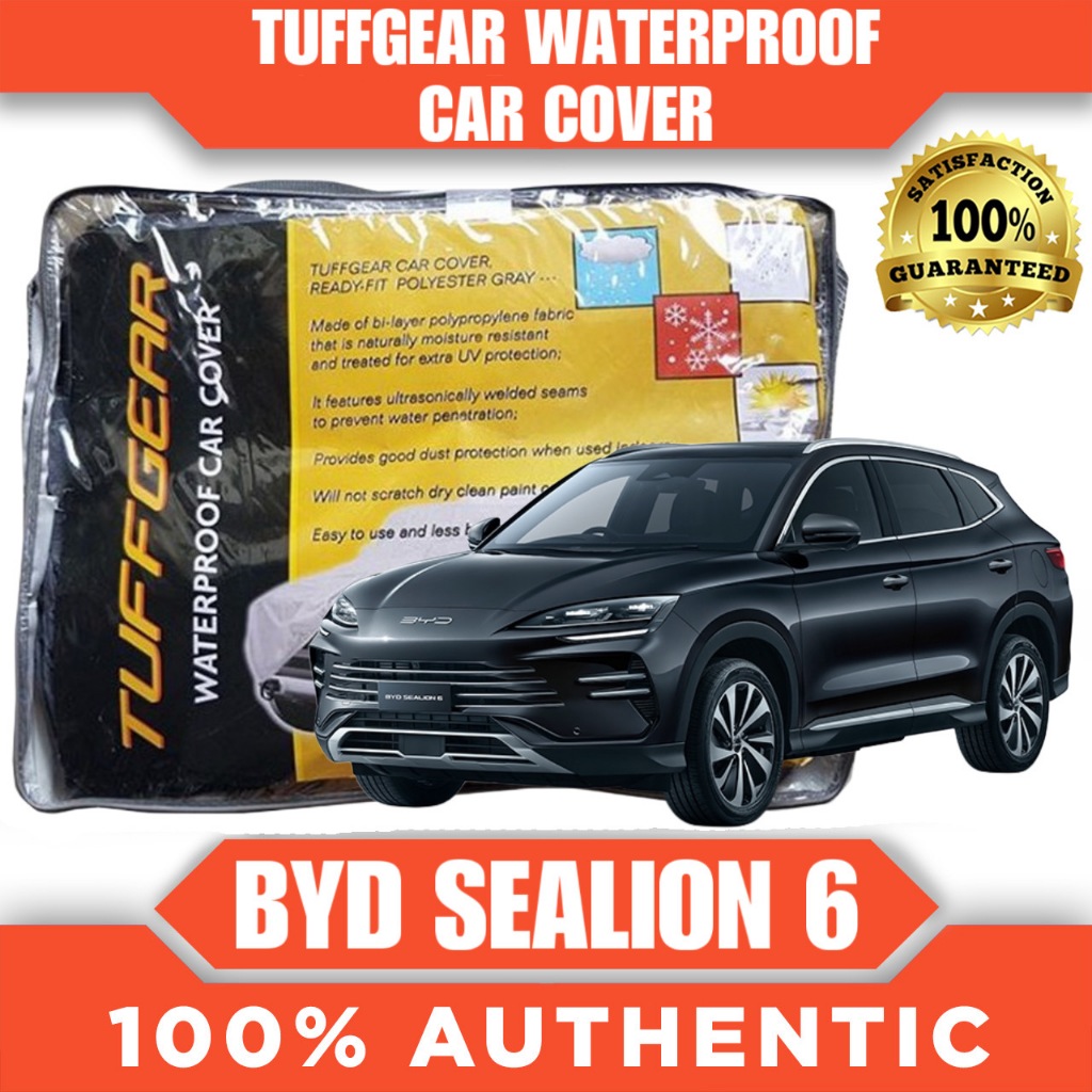 Tuffgear Car Cover Waterproof for BYD Sealion 6 (Heavy Duty) | Shopee ...