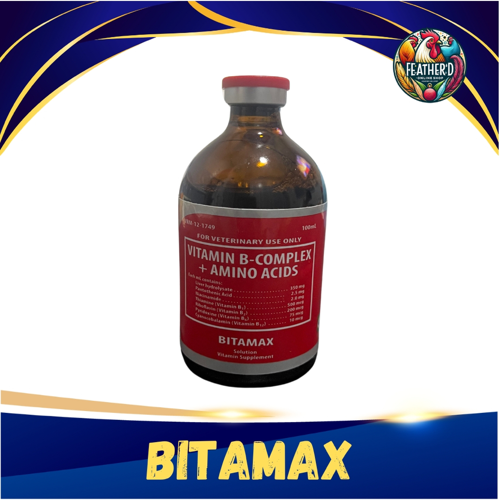 BITAMAX Vitamin B-Complex 100ml (FOR ANIMAL USE ONLY) | Shopee Philippines