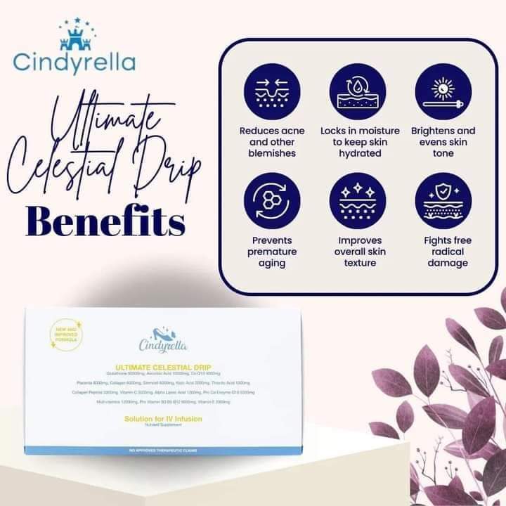 Cindyrella Ultimate Celestial Drip good for 6 sessions | Shopee Philippines