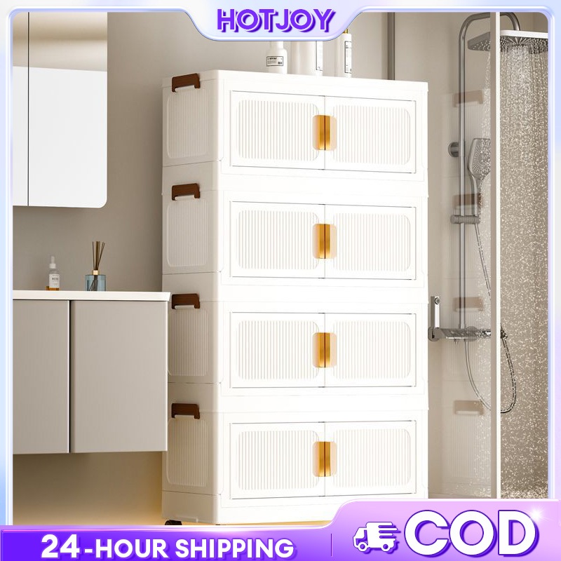 HOTJOY Foldable Cabinet Organizer Durabox Bedroom Drawer Cabinet ...
