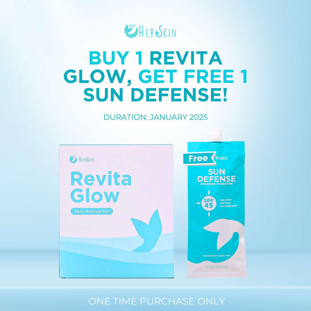 HerSkin RevitaGlow Skin Rescue Kit Her Skin Revita-glow NEW PACKAGING ...