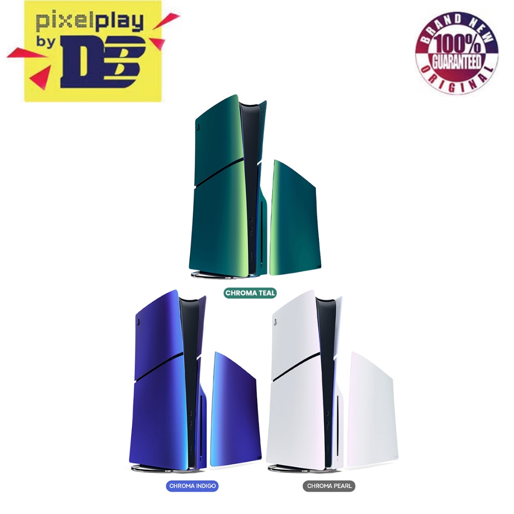 Playstation 5 Slim Console Cover (Chroma Indigo, Chroma Pearl) | Shopee ...