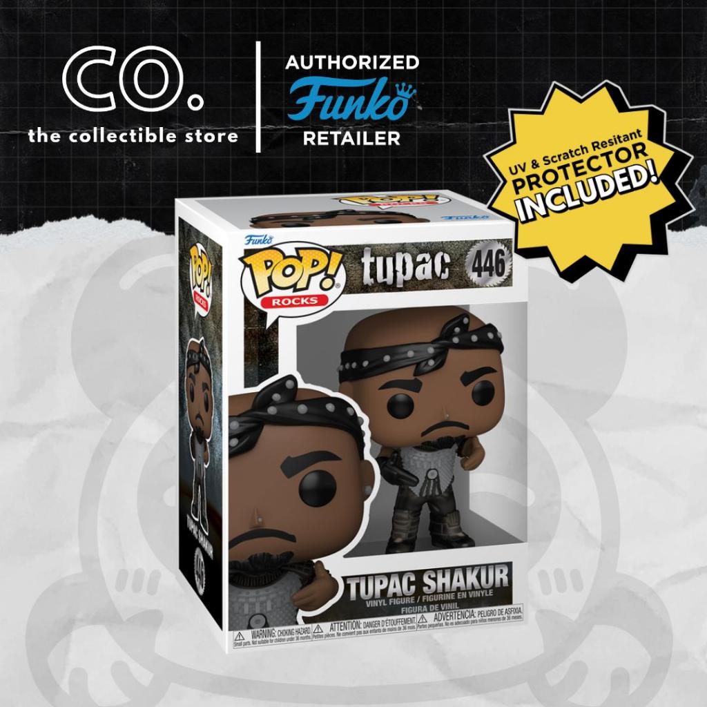 Funko Pop! Tupac Shakur (California Love) #446 with Protector sold by ...