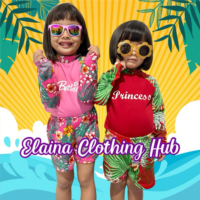 KIDS RASH GUARD (1-12 YRS OLD) | Shopee Philippines