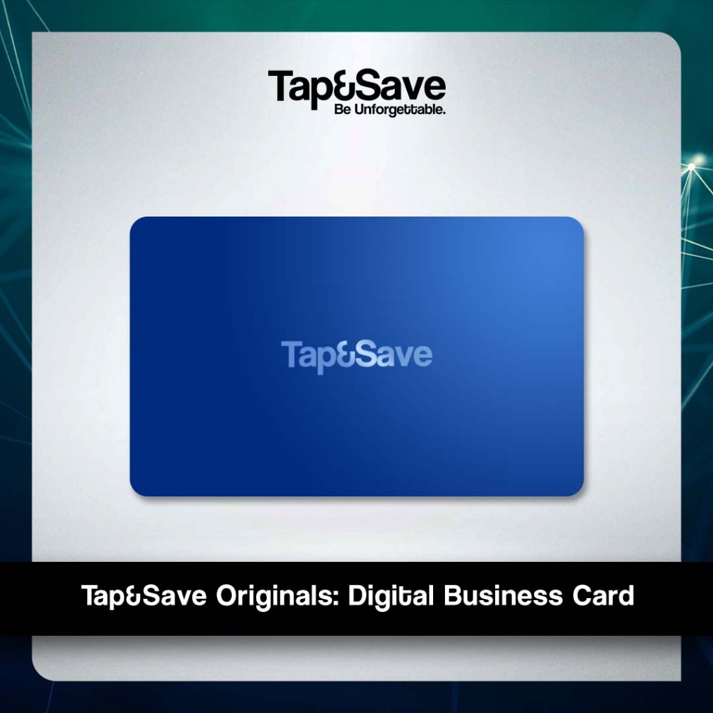 Tap&Save Originals: Digital Business Card - NFC-Enabled | Shopee ...