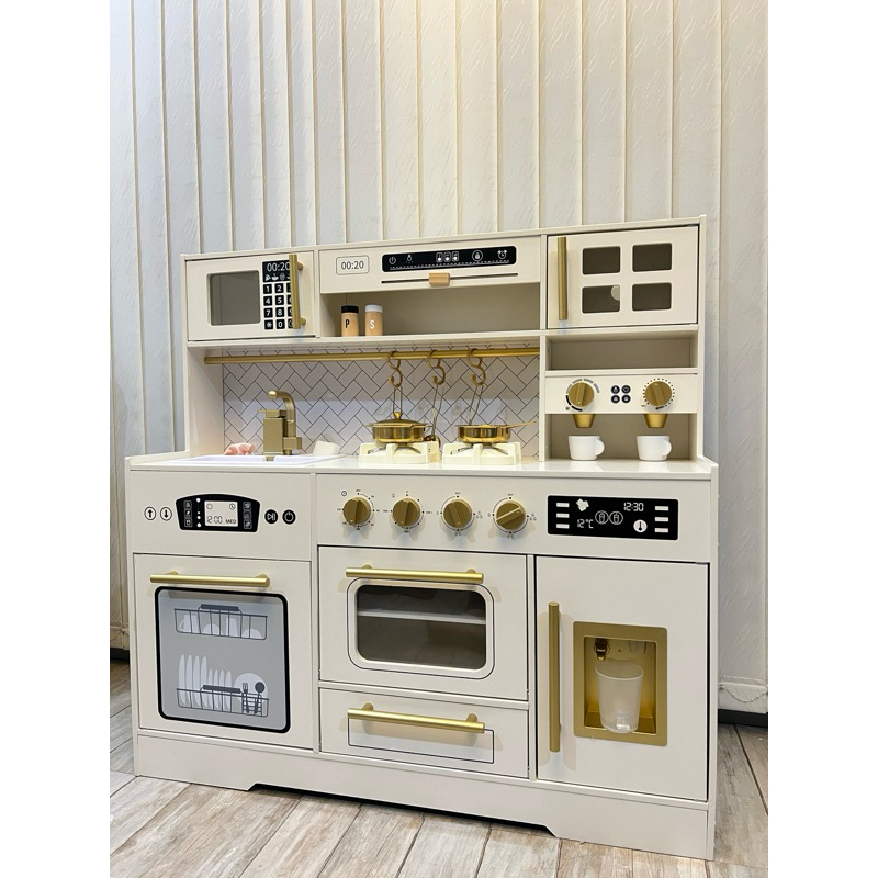 House of Madison PH Wooden Kitchen Toy Life size Kitchen Play set ...