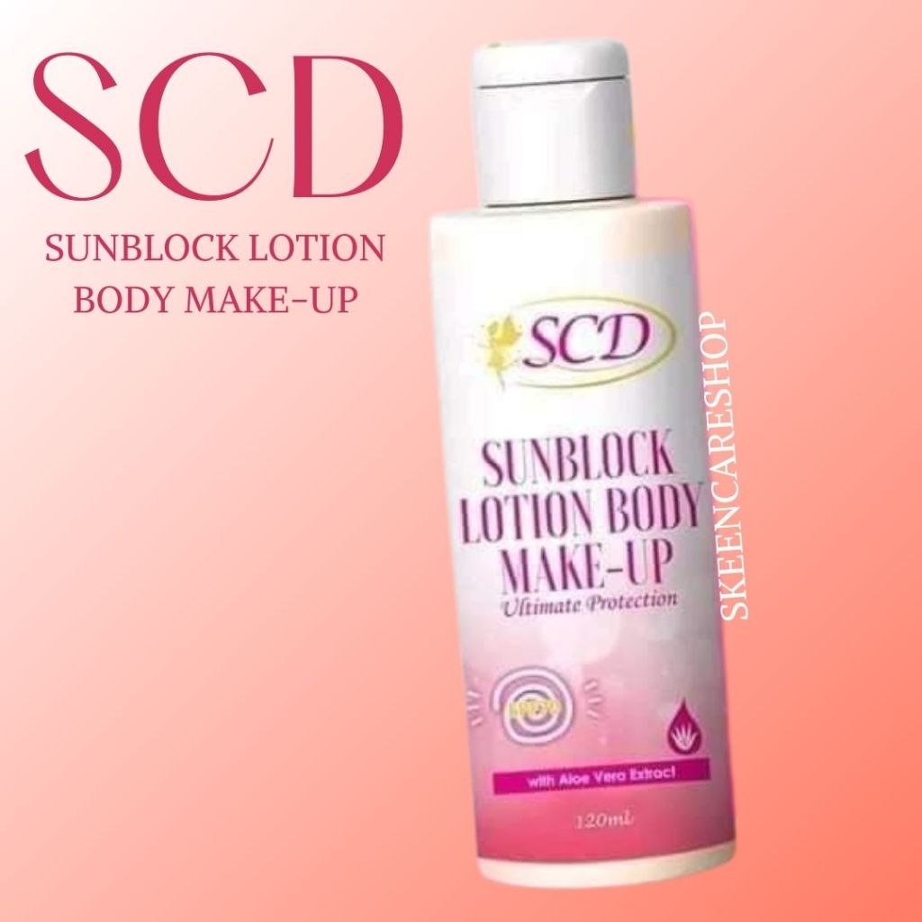 Scd Make-UP Sunblock Body Lotion 120ml | Shopee Philippines