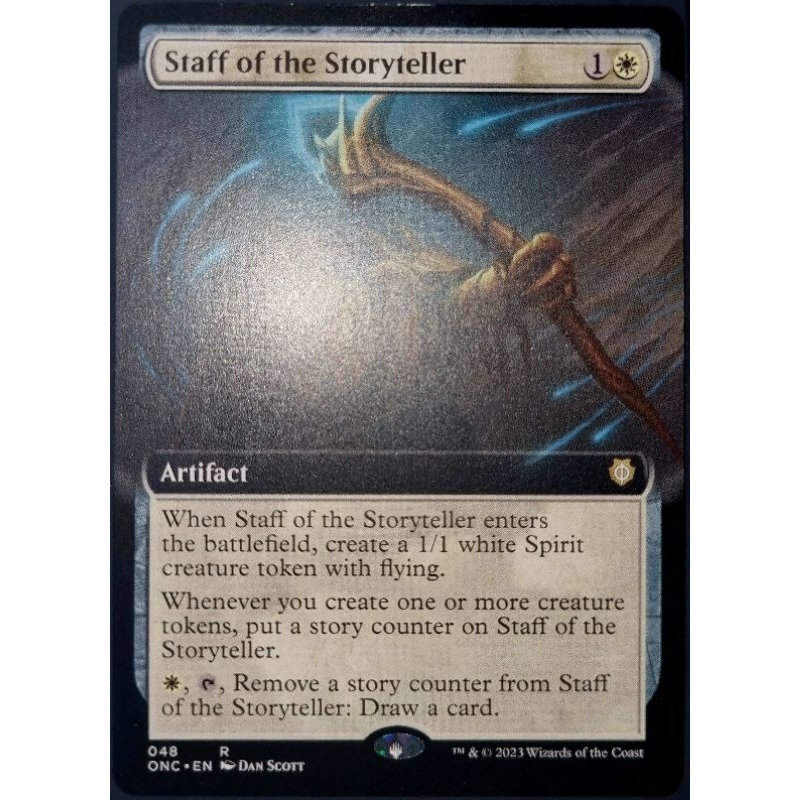 MTG Staff of the Storyteller ONC (Extended Art) | Shopee Philippines