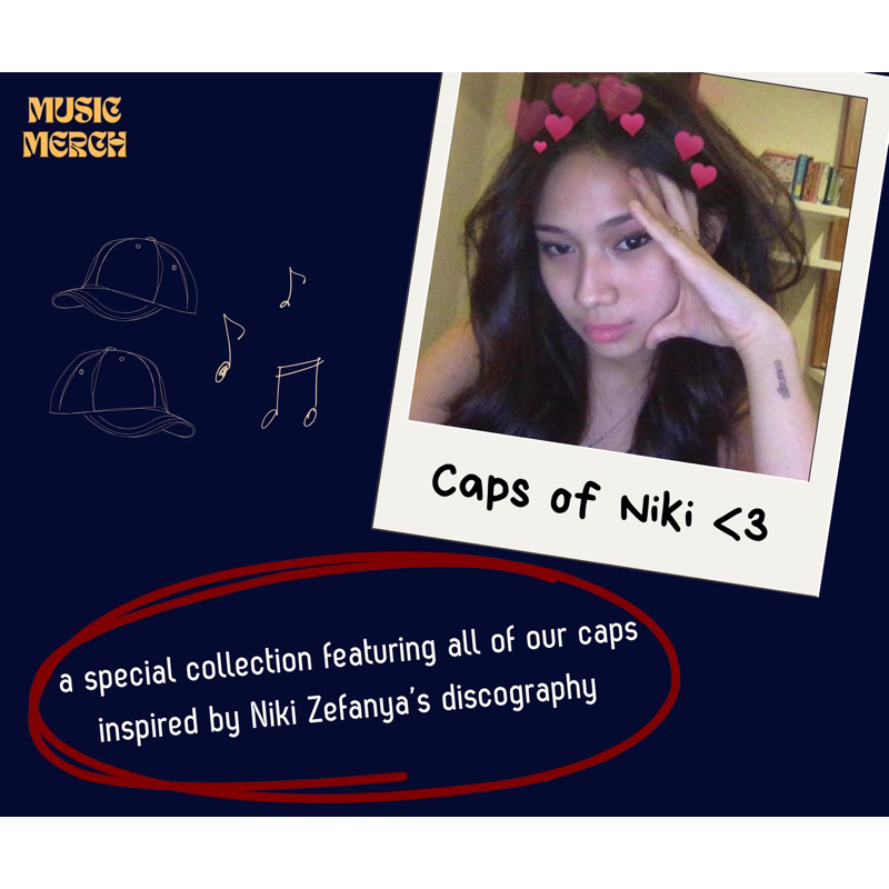 Music Merch Caps of Niki | Shopee Philippines