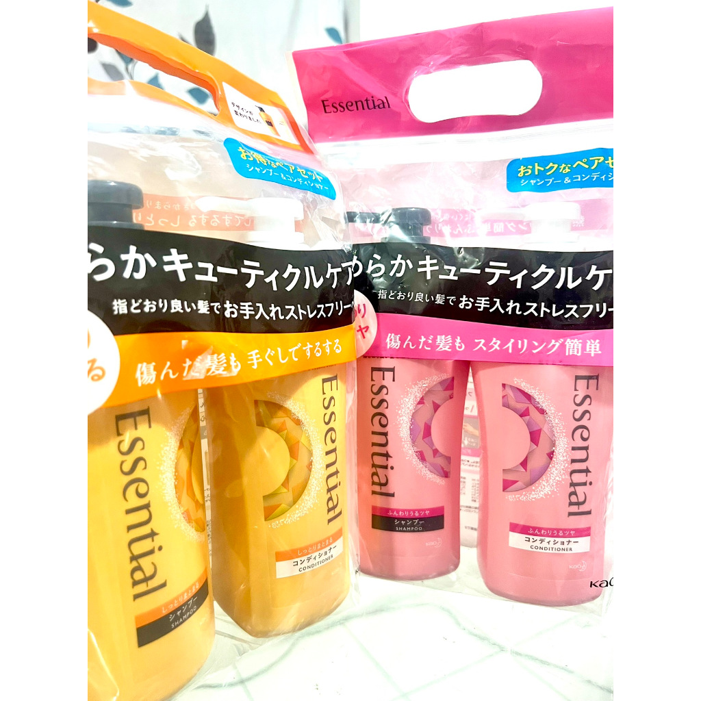 Kao Essential Shampoo and Conditioner (From Japan) | Shopee Philippines