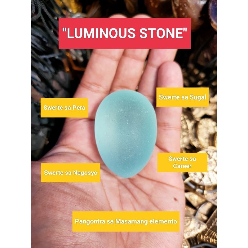 Moonstone Luminous Stone Egg Charms | Shopee Philippines
