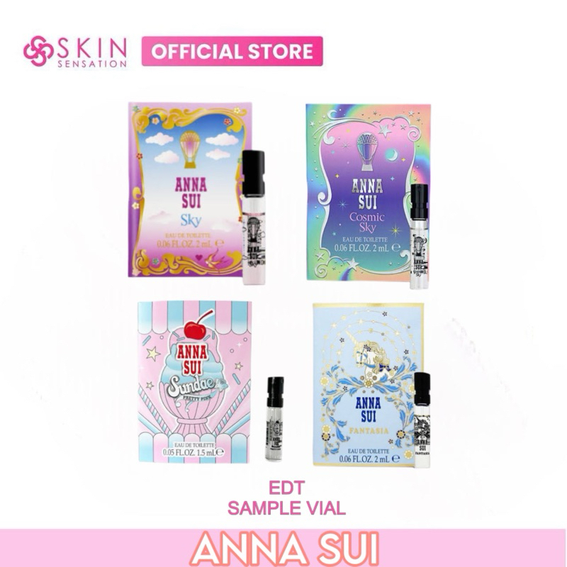 SAMPLE VIALS (1-2ml) AUTHENTIC | ANNA SUI | Shopee Philippines