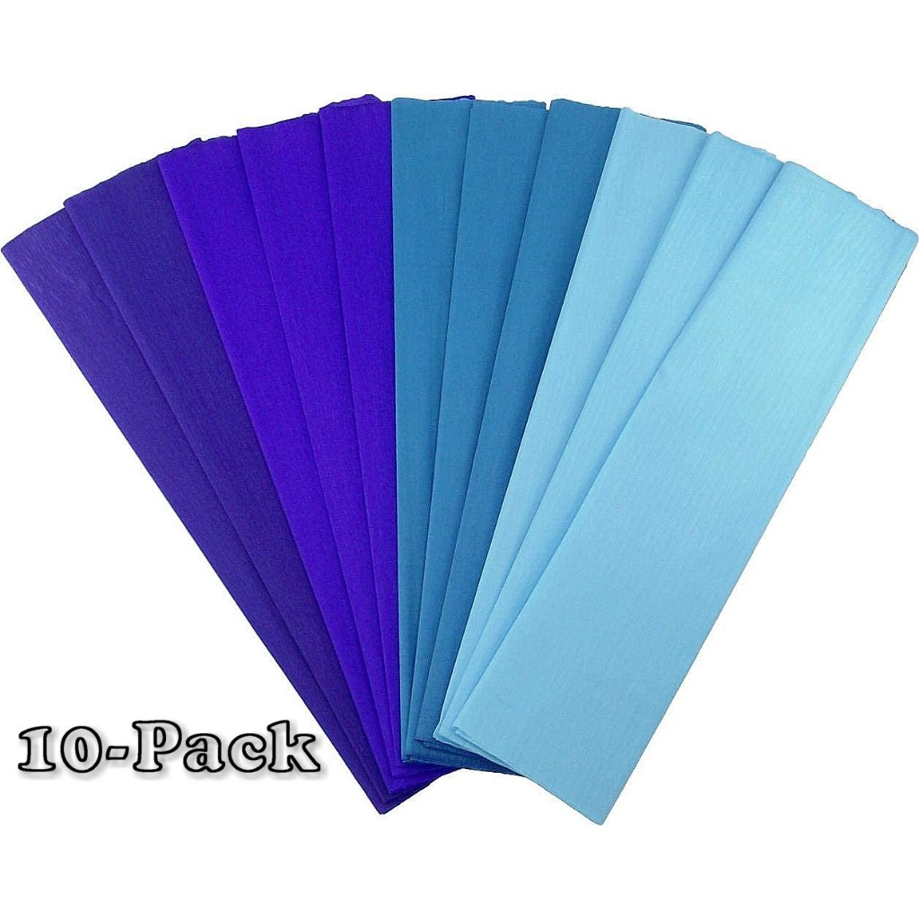 [Golden Dragon] Crepe Paper Floral Artwork Paper Single Color Pack ...