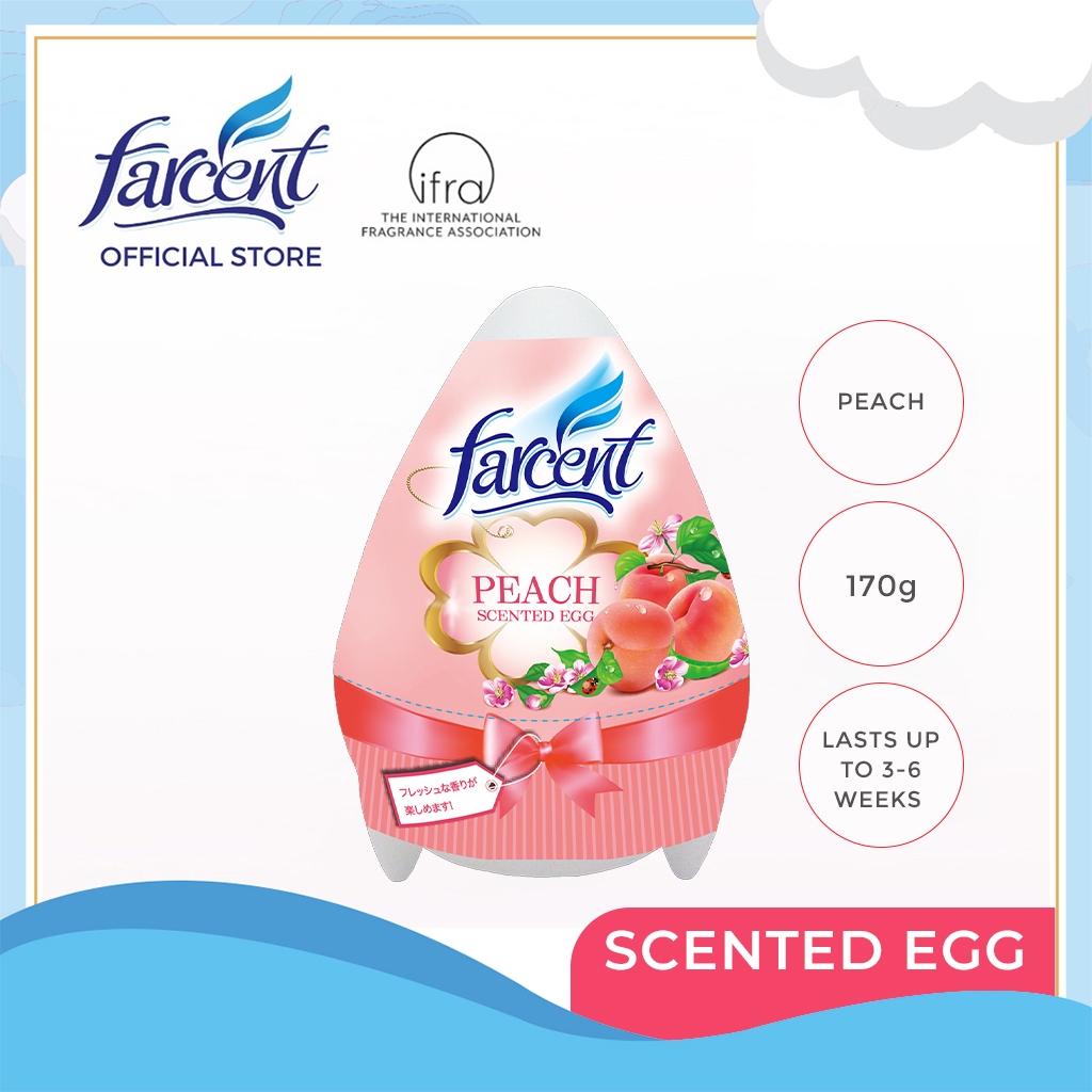 Farcent Scented Egg - Peach 170g | Shopee Philippines