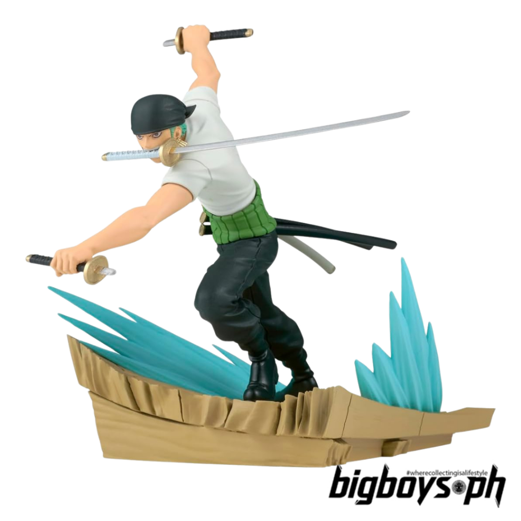 Banpresto One Piece Senkozekkei Roronoa Zoro Figure | Shopee Philippines