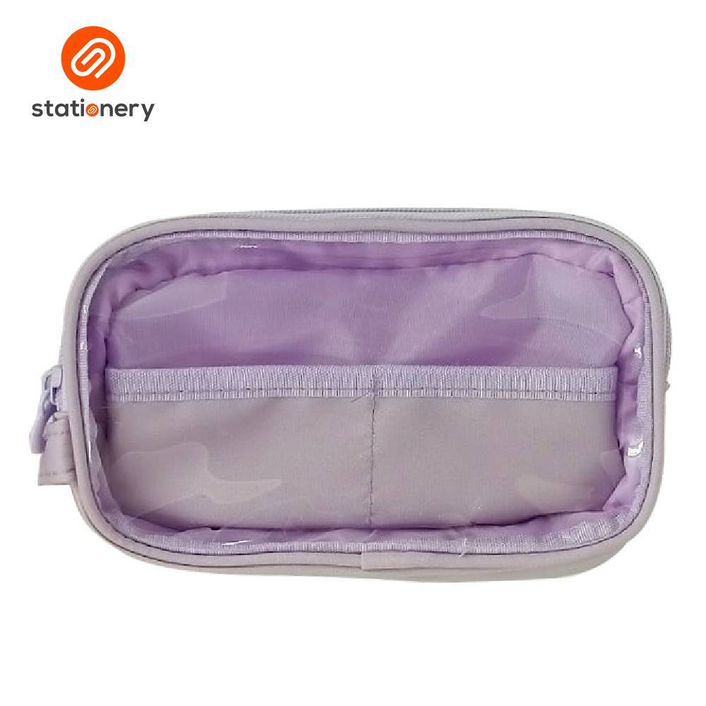 Explore Double Zipper PVC Pouch - 19x6x12cm | Shopee Philippines