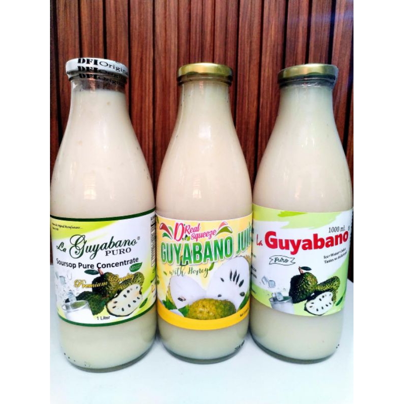 Real Squeeze Guyabano Juice With Honey 1Litre | Shopee Philippines