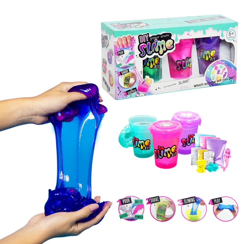Slime DIY Kit Slime Toys Playset For Kids - Slime Factory Slime Kit for ...