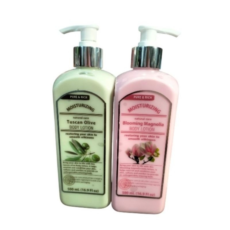 Pure & Rich Moisturizing Care Tuscan Olive/Blooming Magnolia Body ...
