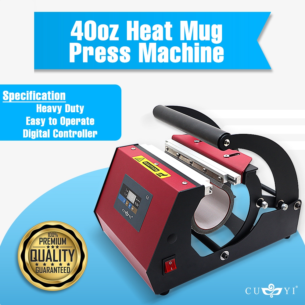 40oz CUYI Mug Press Machine for Mugs and Tumblers Heavy Duty Machine | Shopee Philippines