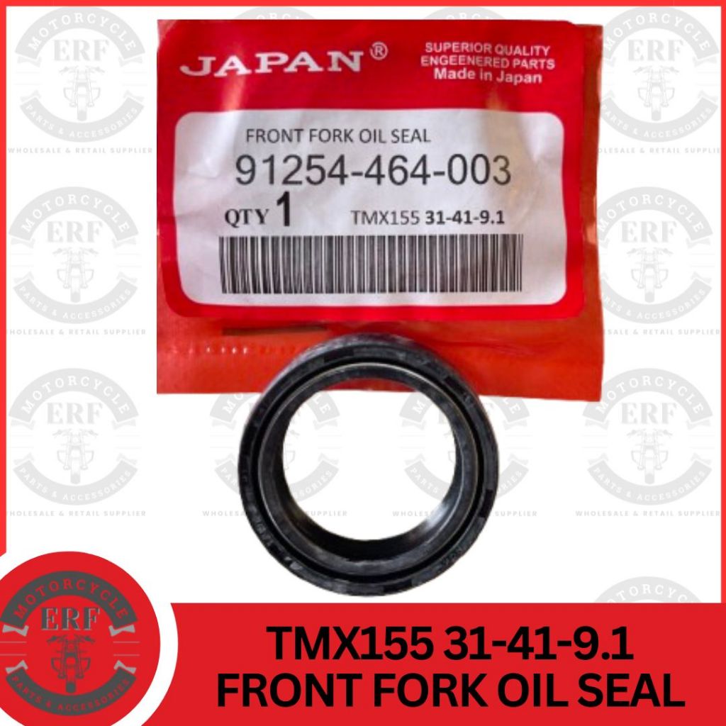 FRONT FORK OIL SEAL TMX155 (31-41-9.1)HQ | Shopee Philippines