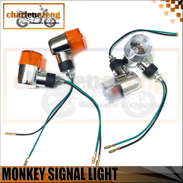 MONKEY TURN SIGNAL LIGHT MINI DIRECTIONAL ACCESSORIES (MEDIUM) FOR ...