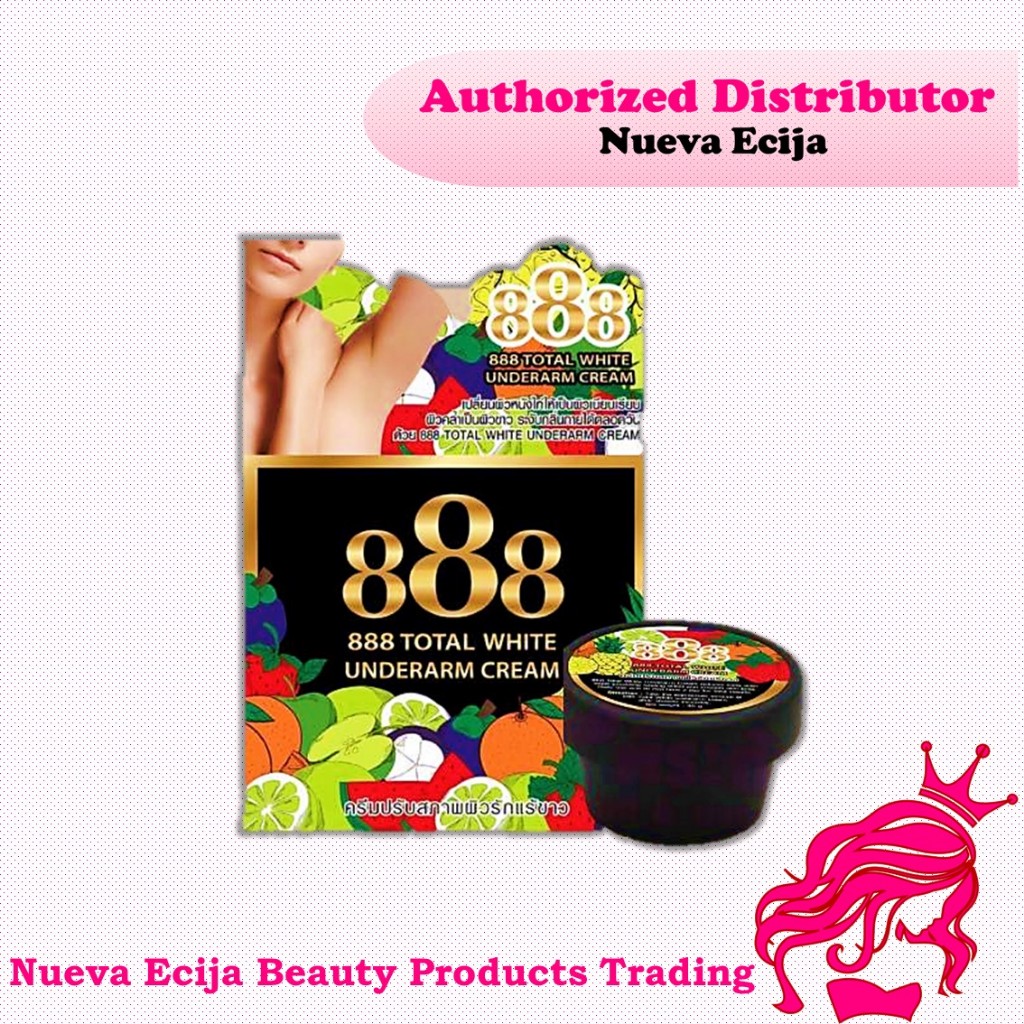 888 Total White Underarm Cream | ORIGINAL 100% (The Queen of Underarm ...