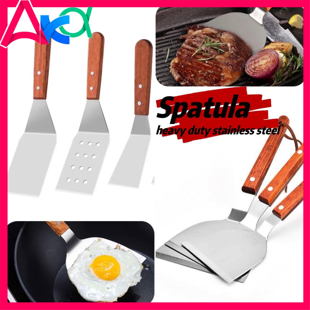 Pizza spatula stainless steel steak presser burger flipper burger ...