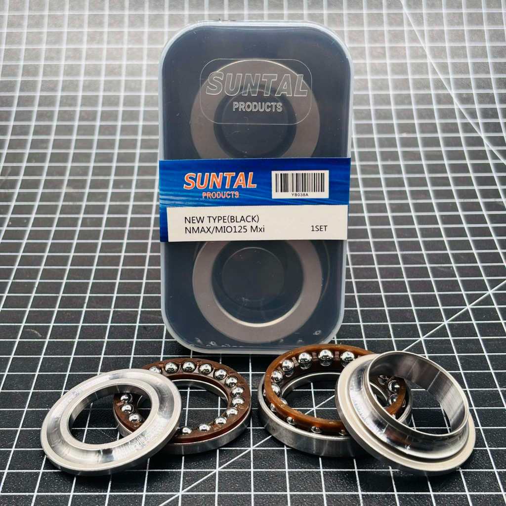 SUNTAL BALL RACE SET (BLACK) FOR NMAX/MIO125 MXI | Shopee Philippines