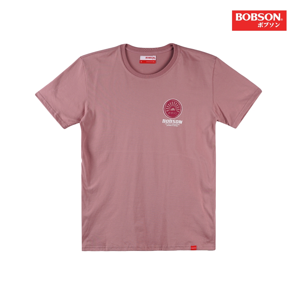 Bobson Japanese Men's Basic Tees with Back Print Slim Fit 167614-U ...