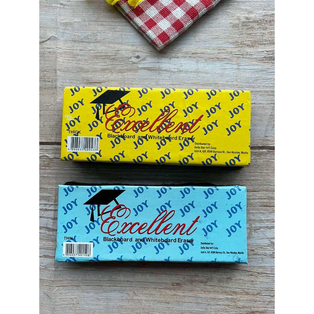 Joy Blackboard and whiteboard Eraser big (1pc) | Shopee Philippines