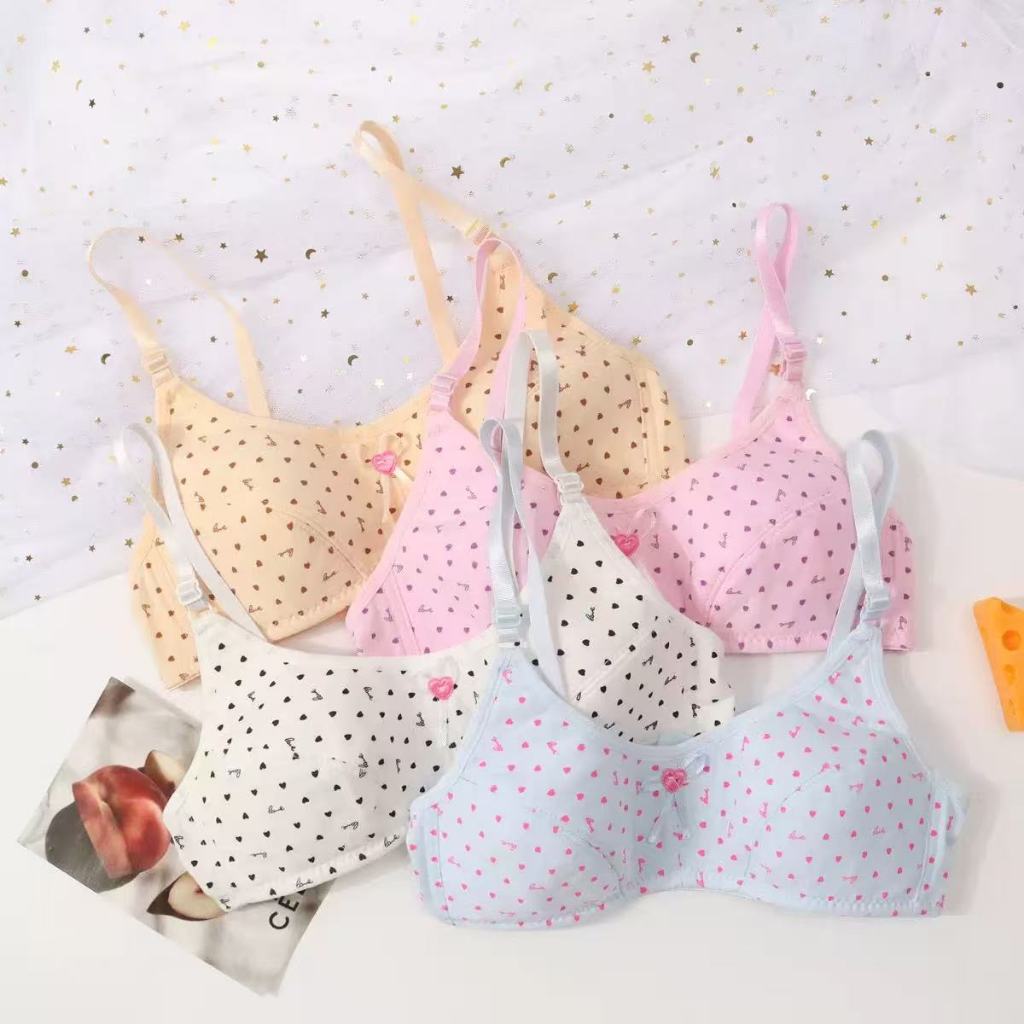 Baby Bra for 8-12 Cotton Print Design School Girl Underwear for Kids ...