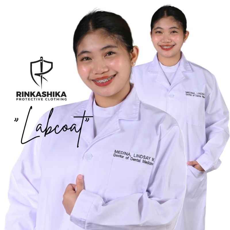 Buttoned White Labgown - Labcoat - Laboratory Uniform | Shopee Philippines