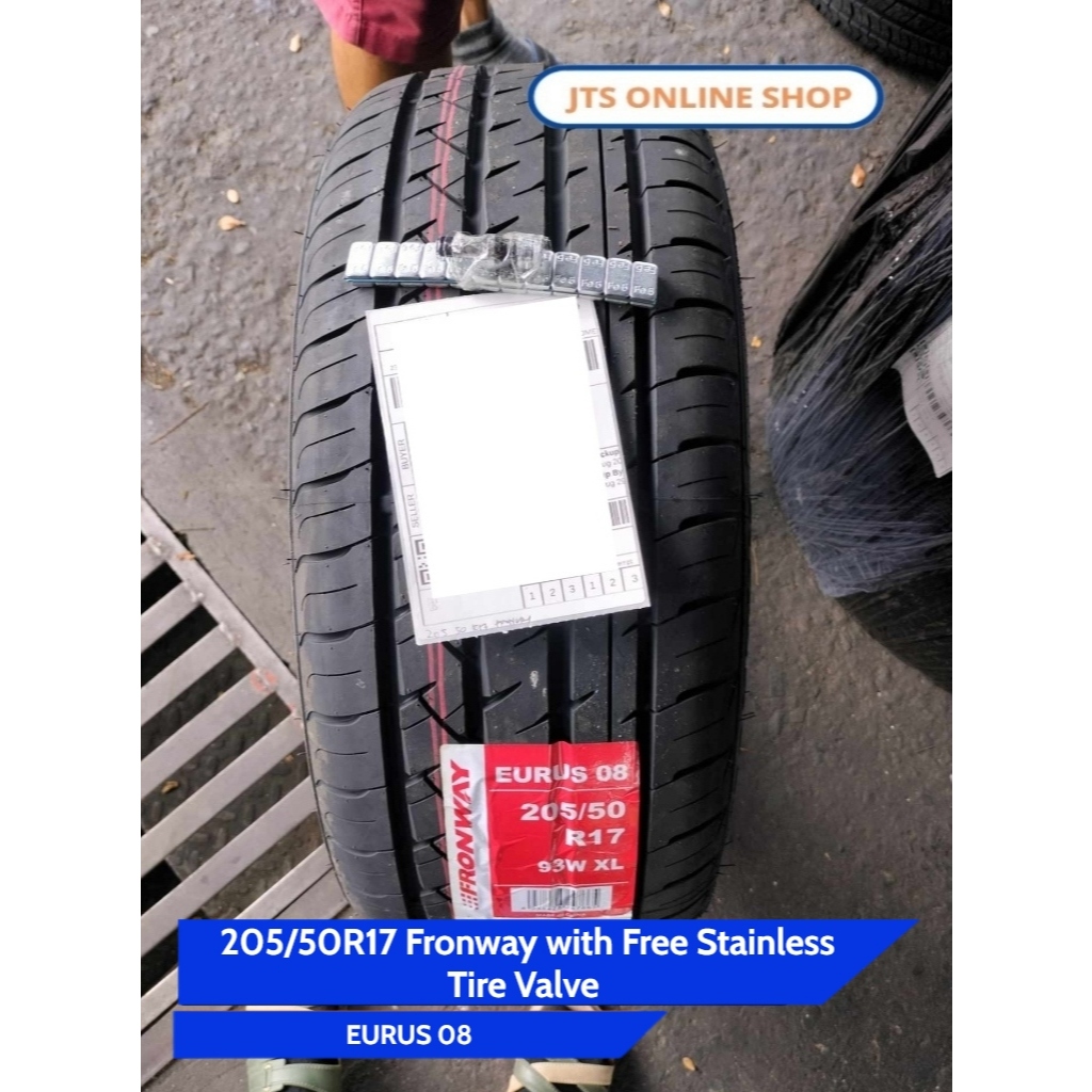 205/50R17 Fronway w/ Free Stainless Tire Valve (PRE-ORDER) | Shopee Philippines