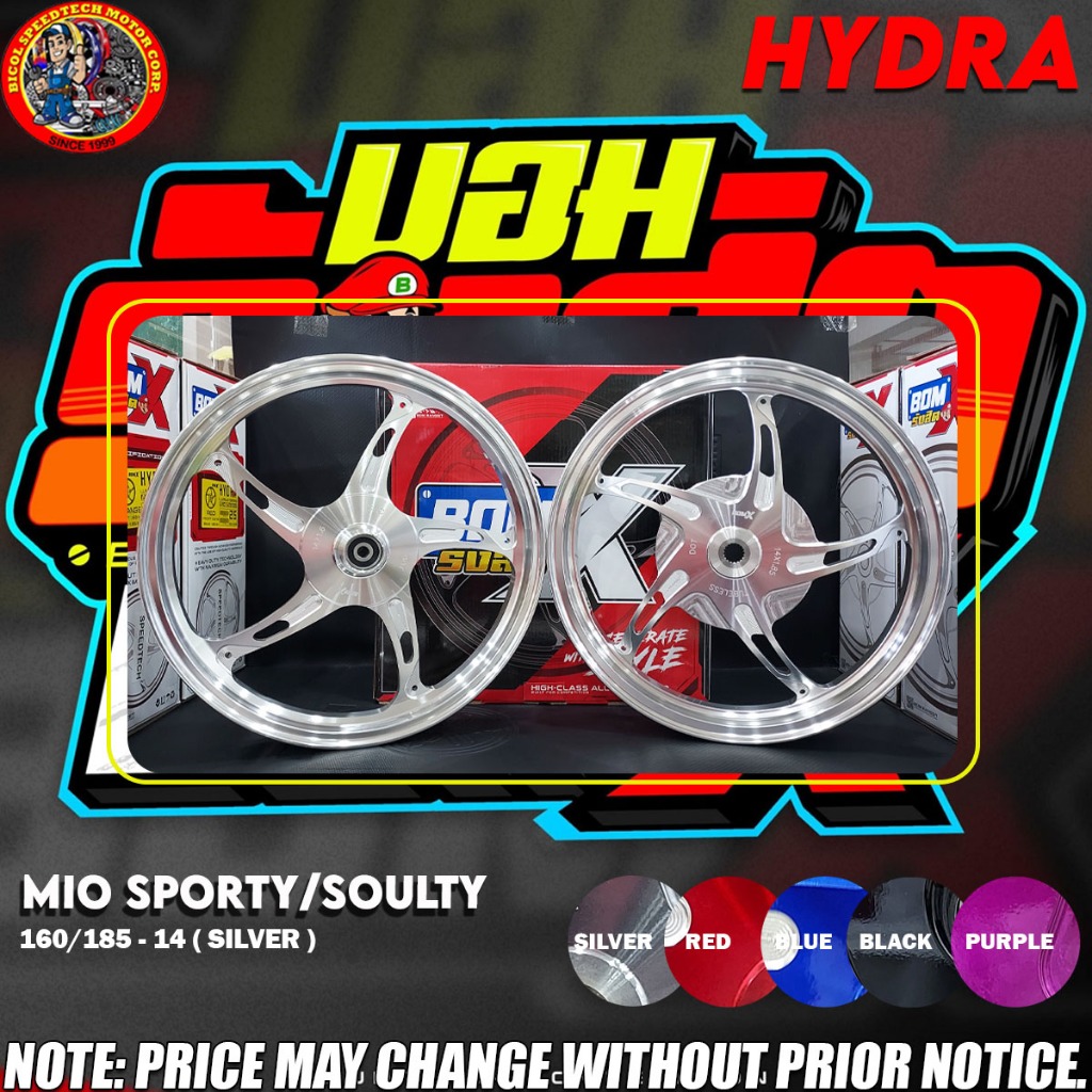 BOM RANGSIT MAGS MIO SPORTY/SOULTY BOM-X HYDRA 160/185 -14 (CM02MEY ...