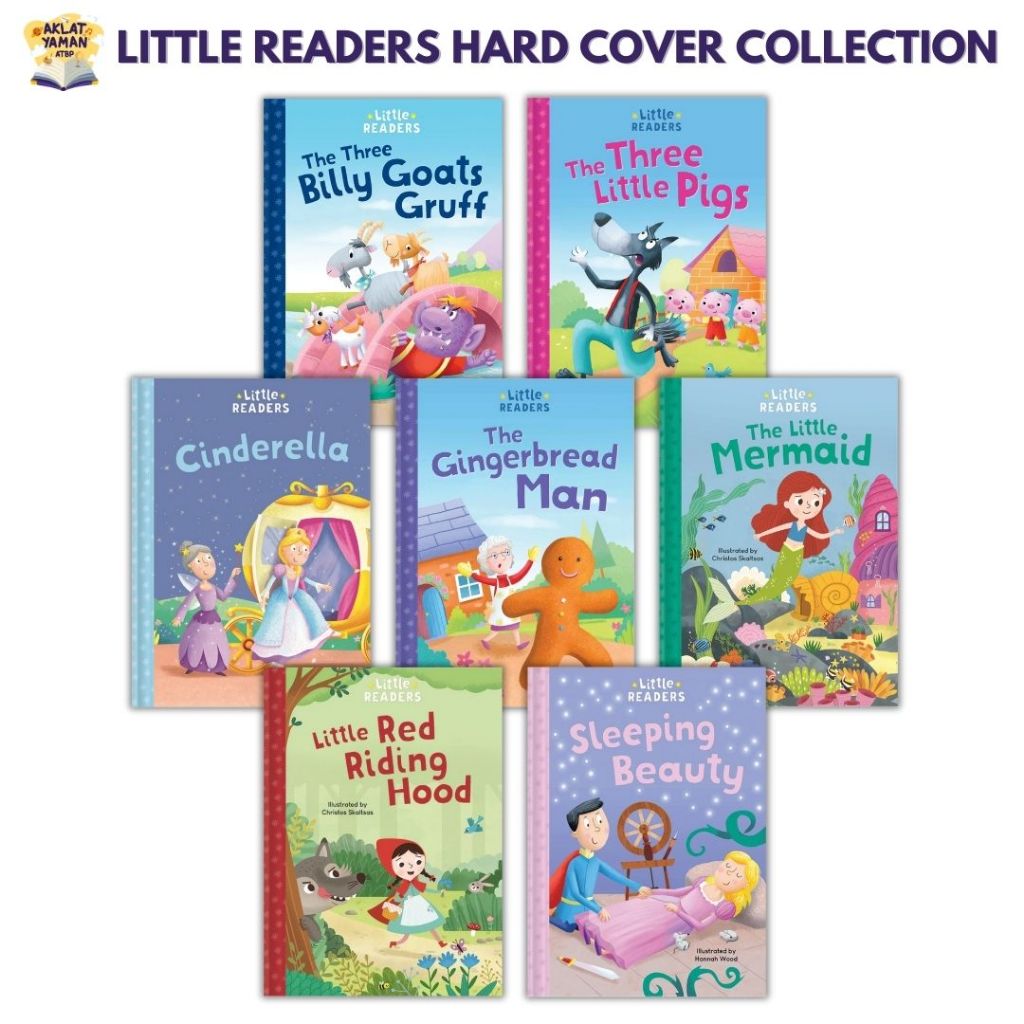 LITTLE READERS HARD COVER: Sleeping Beauty, Red Riding Hood, Three ...