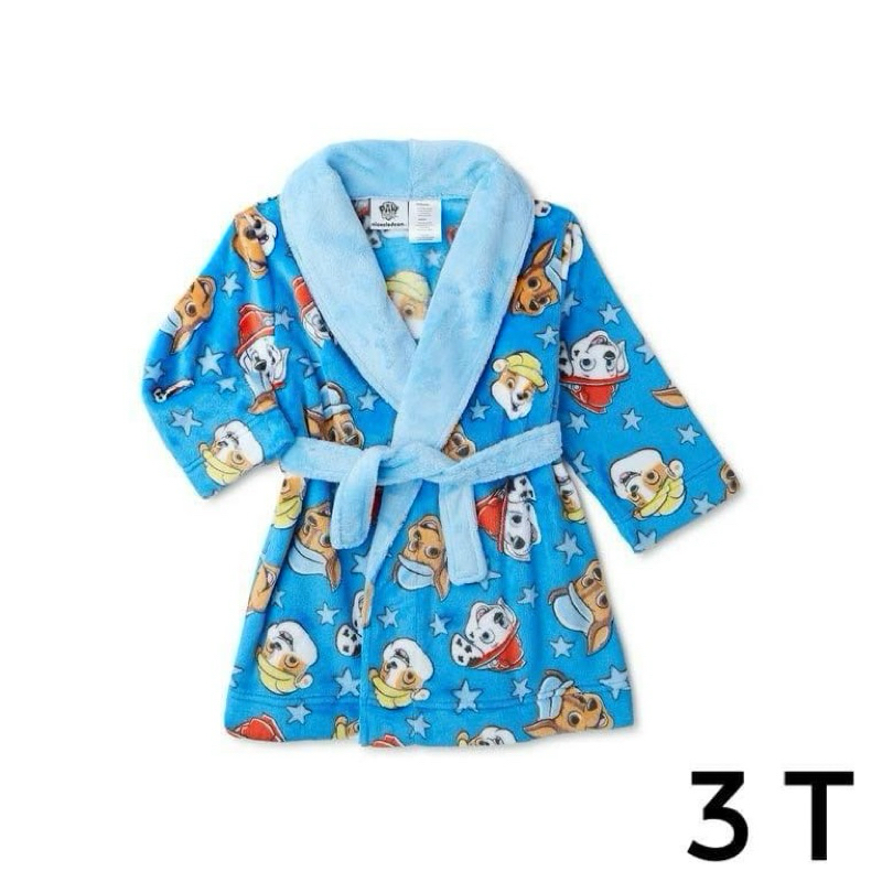 Character Paw Patrol/Spiderman/Jurrasic/Starwars Robe (Boys) | Shopee ...