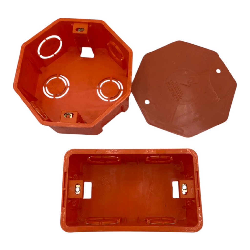 PVC ORANGE PER PCS /JUNCTION BOX /ULITITY/ BOX/JUNCTION BOX COVER ...