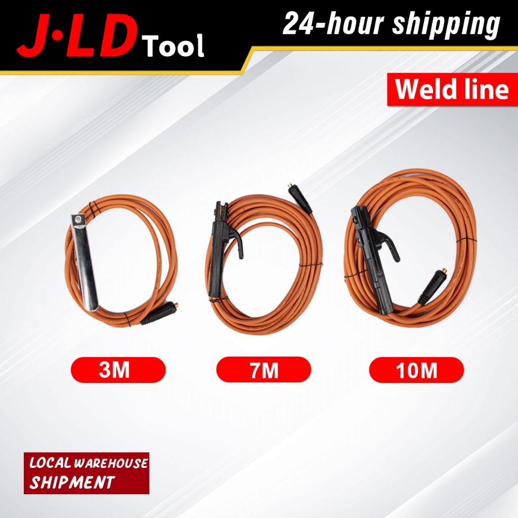 JLD welding cable 3M-10M meters original with Electrode Holder and ...