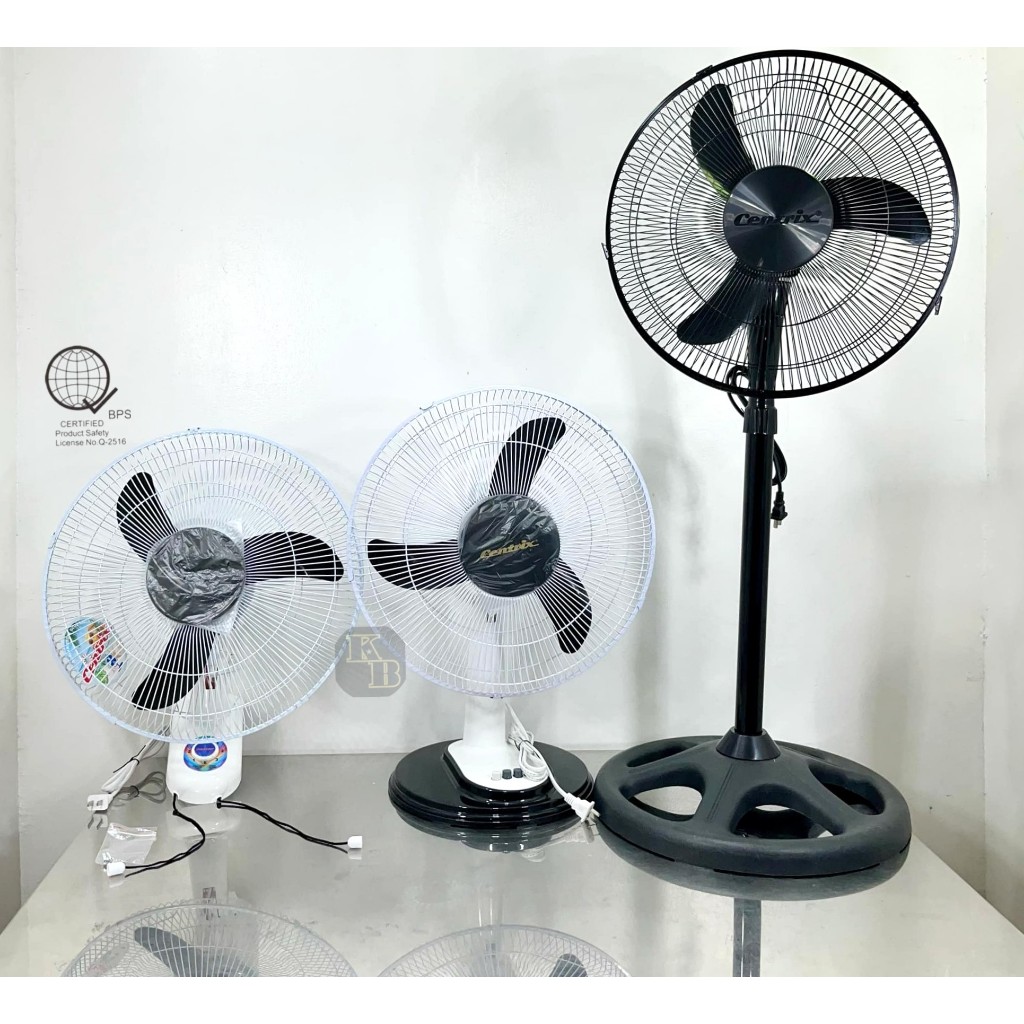 Centrix 16" Electric Wall Fan/Desk Fan and Stand Fan(Choose Variation ...
