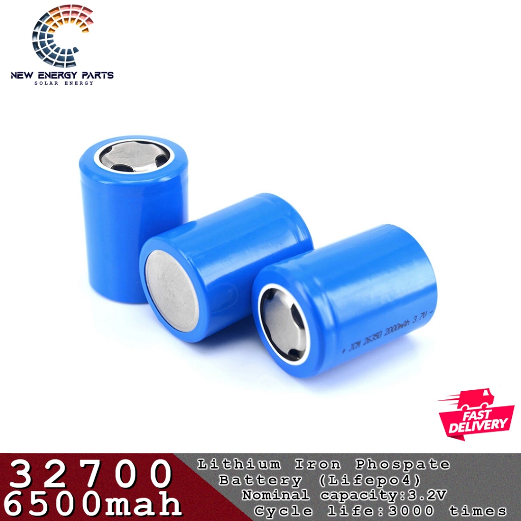 32700/32650 6500MAH - 3.2V Lifepo4 Battery Cell(BLUE/GRAY/ORANGE ...