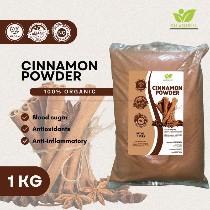 Organic Cinnamon Powder Herbs 500g,1kilo | Shopee Philippines