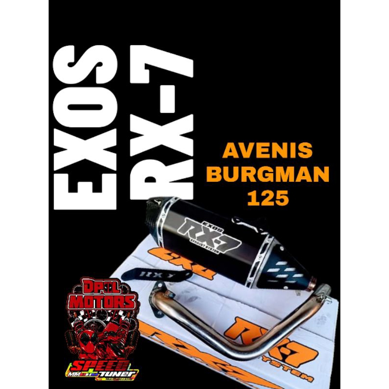 Exos Pipe Suzuki Burgman 125, Skydrive Sports Fi | Shopee Philippines